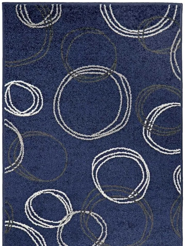 ORIENTAL WEAVERS Kusový koberec LOTTO 290/HY4B BARVA: Modrá, ROZMĚR: 133x190 cm