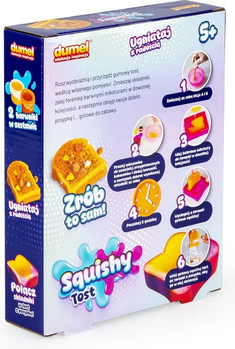 TOST - kreativní sada Squishy | Mačkací senzorická antistresová hračka
