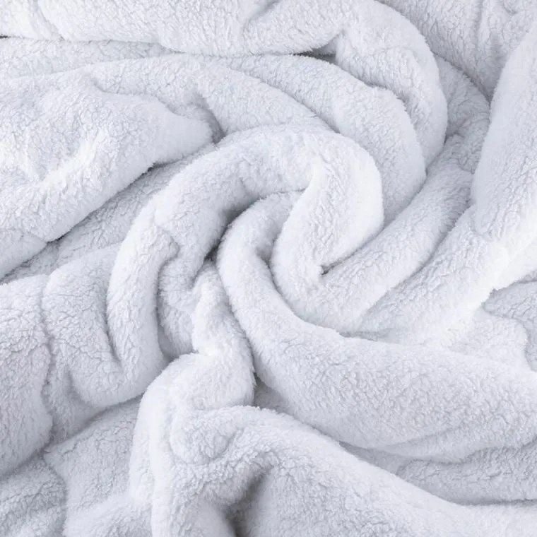 Prošívaná beránková souprava INVERNO tmavě modrá 2 ks