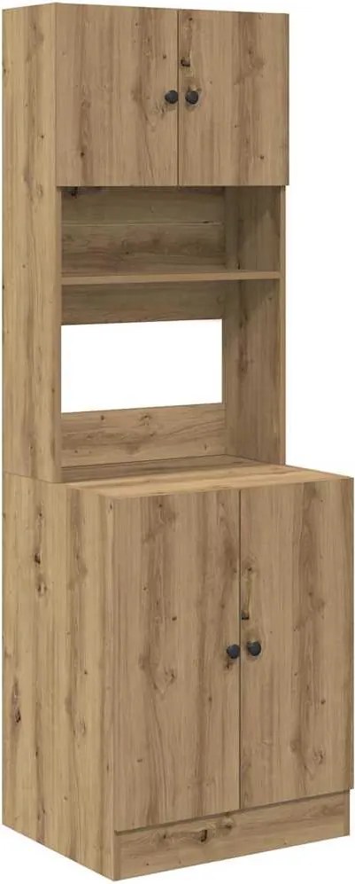 Kuchyňský bufet Artisanový dub 60 x 50 x 180 cm 3365556