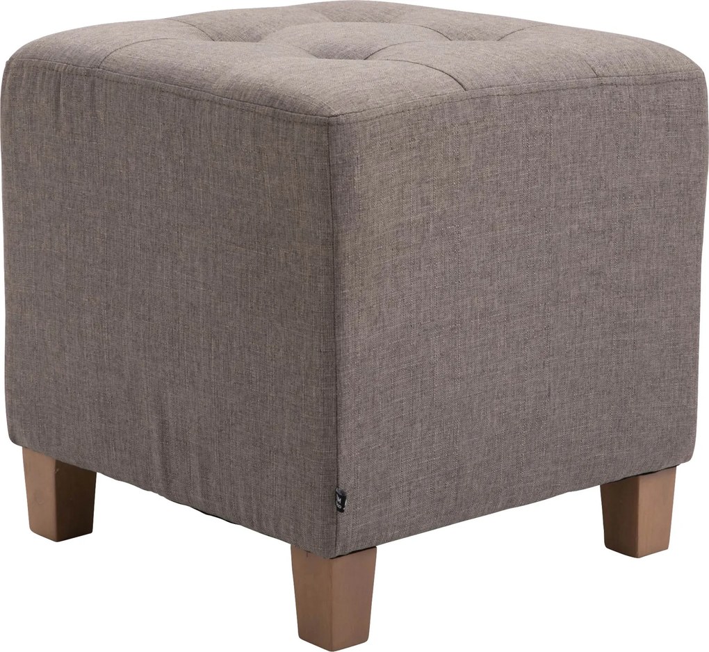 Taburet Pharao, světlý antik – taupe