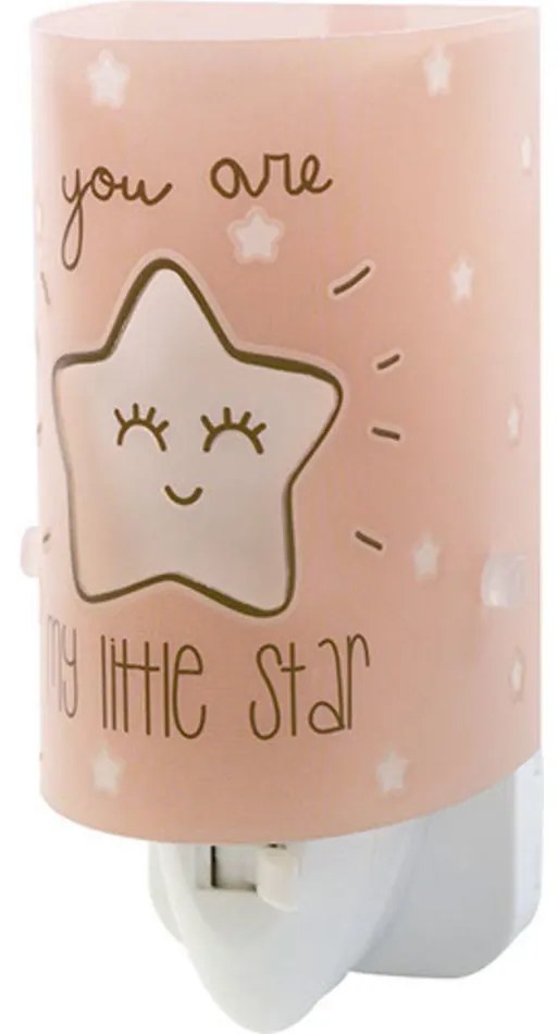 Dalber My Little Star 92841 Noční Orientační Světlo pro Děti bílá plast LED - 1 x E14 max. 3W 15lm 3200K