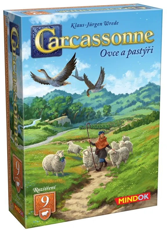 Carcassonne rozšíření 9:Ovce a pastýři (2025)