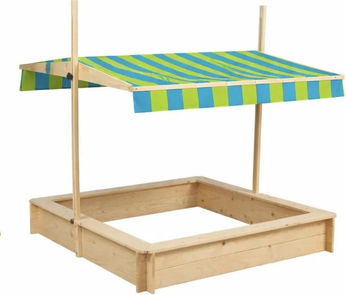 ABC GardenMeister Pískoviště se stříškou 118x118 cm přírodní