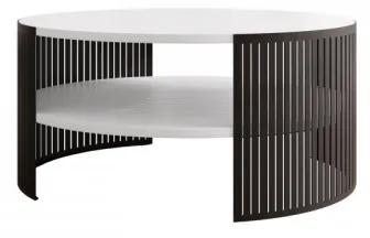 Konferenční stolek Zinzit, Barva: černá / černý molet