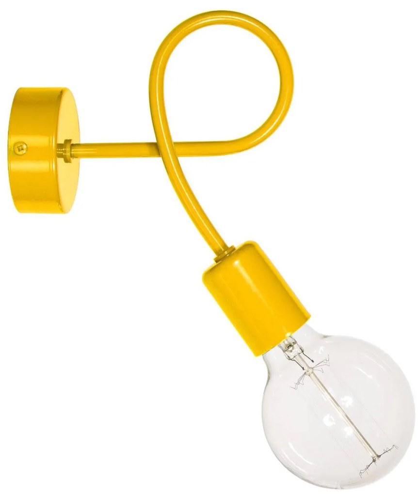 Nástěnné svítidlo Edison, výběr z 10 barev