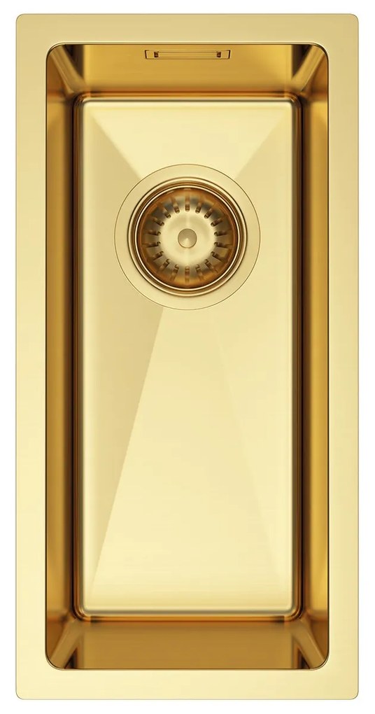 Velazo Dřez 1 komorový, nerez - VE-2244G, 22x44 cm, zlatá