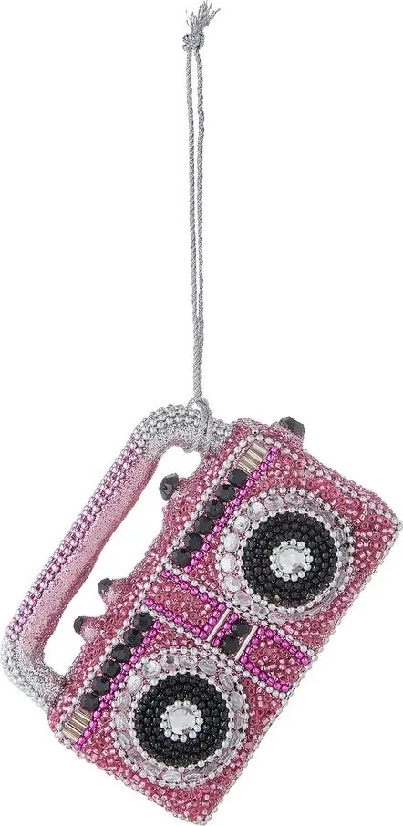 HANG ON Ozdoba s perličkami radio