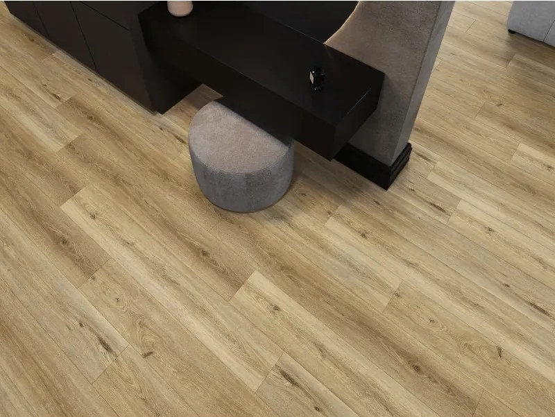 Mexen Sanford vzorek SPC vinylových panelů 6,5 mm, podložka IXPE 1,5 mm, 4 V-drážka, Dub - F1059-S