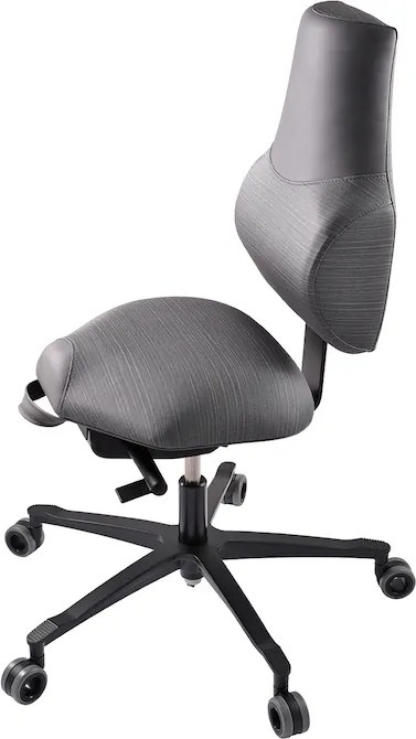 Prowork Zdravotní židle THERAPIA STANDI standardní – na míru, eko kůže, NX18/CX18 GREY