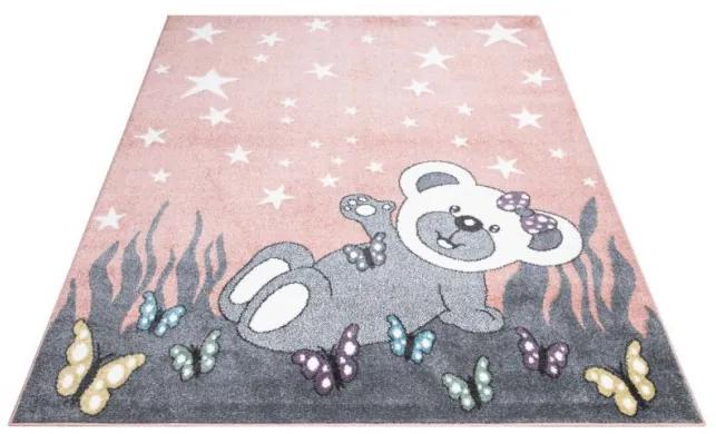 Dětský koberec Anime 916 růžový