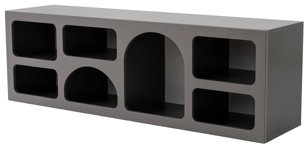 Kalune design Konzolový stolek LORIN antracitový