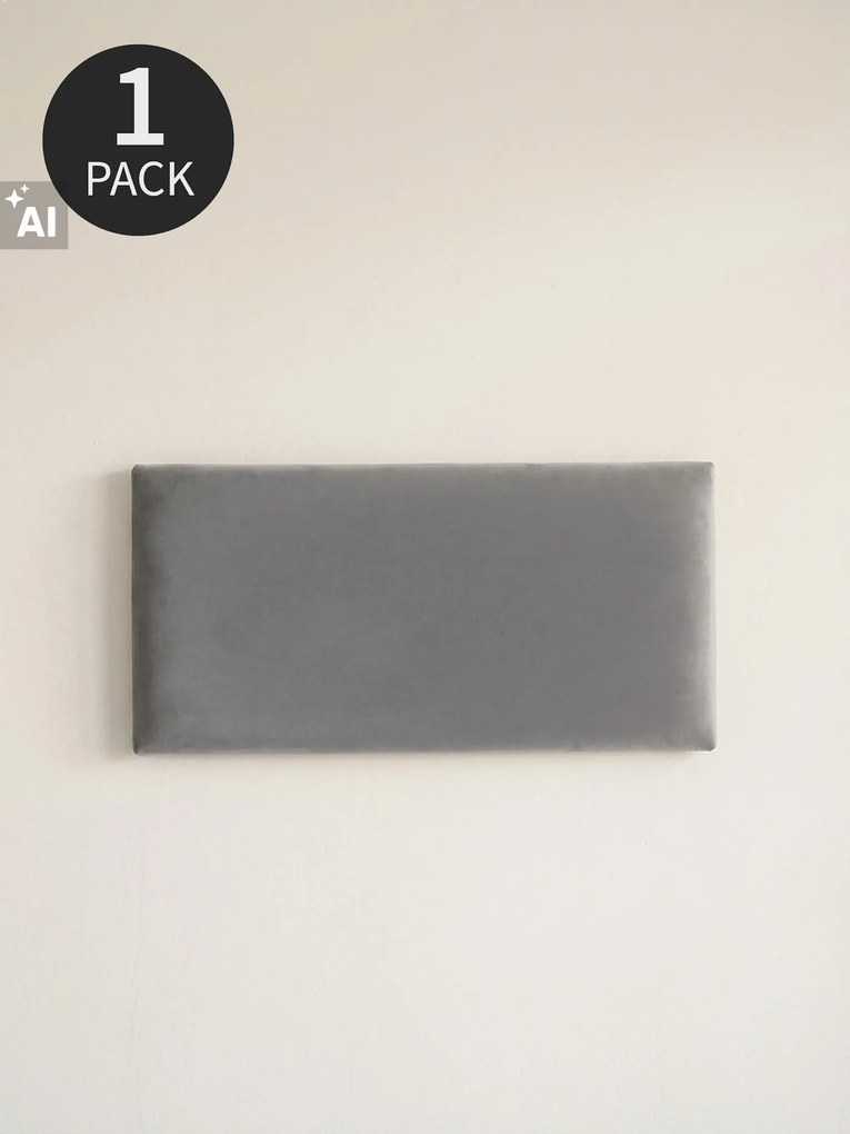 Sinsay - Čalouněný stěnový panel - šedá