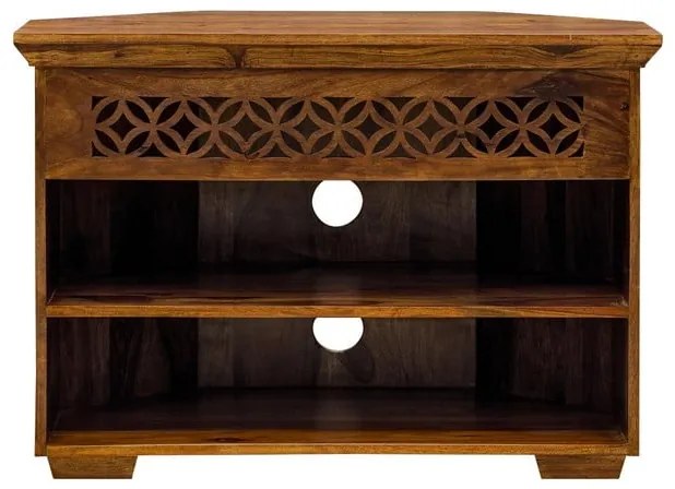 TV stolek z masivního palisandrového dřeva Massive Home Rosie, délka 105 cm
