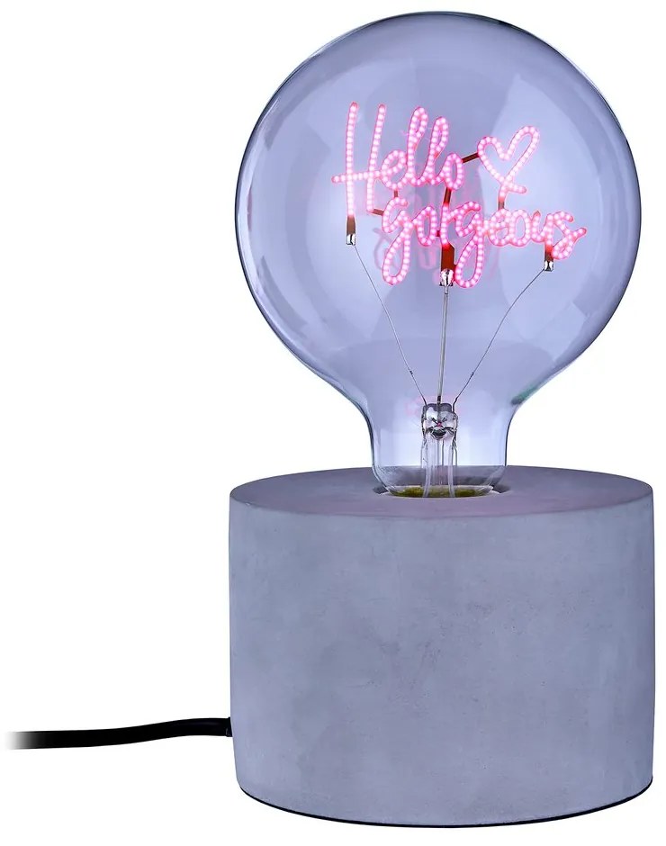 Butlers BRIGHT LIGHT LED Žárovka "Hello gorgeous"