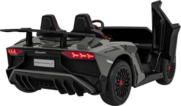 Dětské elektrické autíčko Lamborghini Aventador SV 24 V šedé