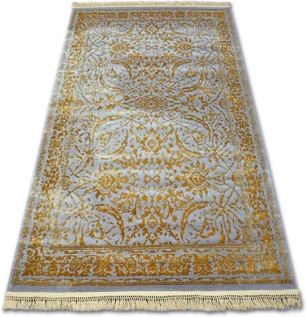 Balta  Luxusní kusový koberec  MANYAS 194AA Šedý zlatý 120 x 180