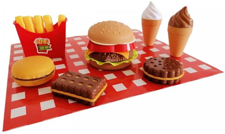 Mac Toys Sada potravin fast food