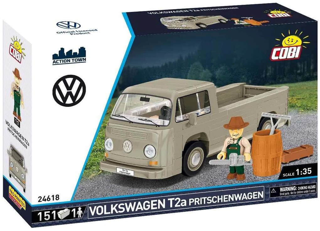 Cobi 24618 volkswagen t2a pritschenwagen