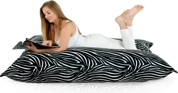 Polštář na sezení Zebra