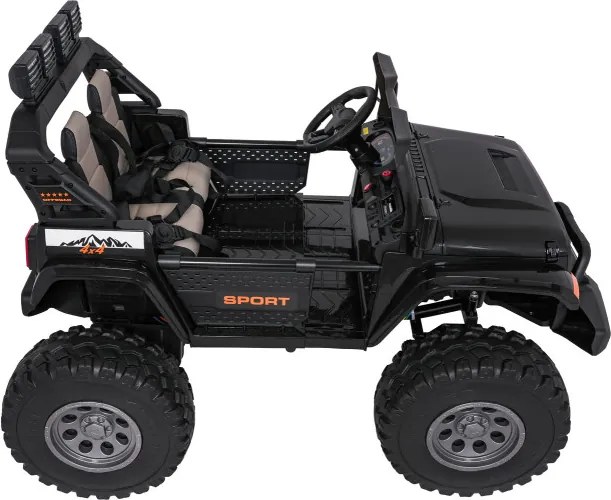 Elektrické autíčko Extreme Sport 4x4 černé