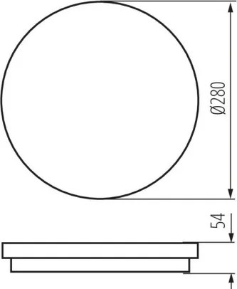 LED svítidlo Kanlux STIVI LED 24W-NW-O IP65 4000K neutrální bílá 35000