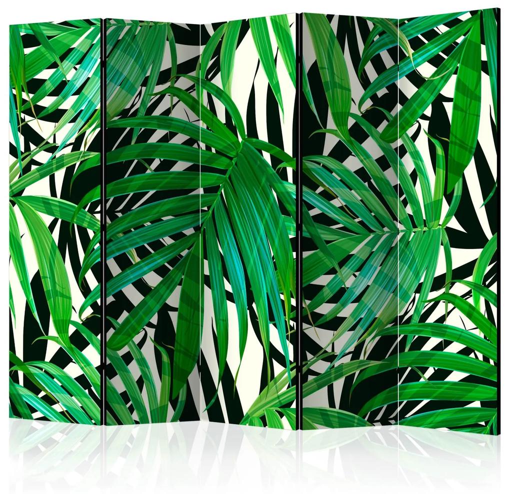 Paraván - Tropical Leaves [Room Dividers] 225x172