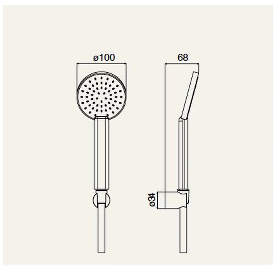 Grohe Grohtherm SET 2 - Sprchový systém pod omítku, Grohtherm, termostatickými kompletní sada