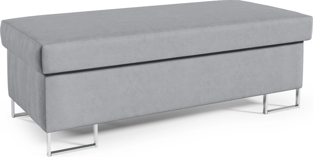 Eka Podnožka ALICE 105 cm Barva látky: Tmavě modrá (Monolith 77)