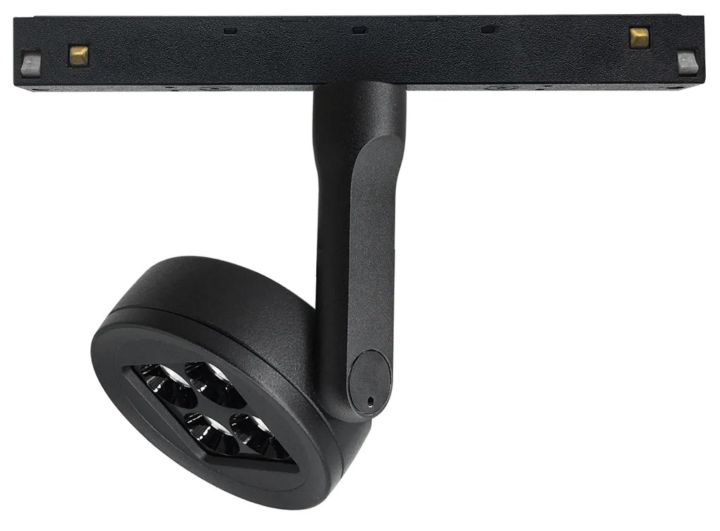 Mantra 8325 Magneto 48V, černý spot LED 10W 3000K 50°, on/off, průměr 7,5cm