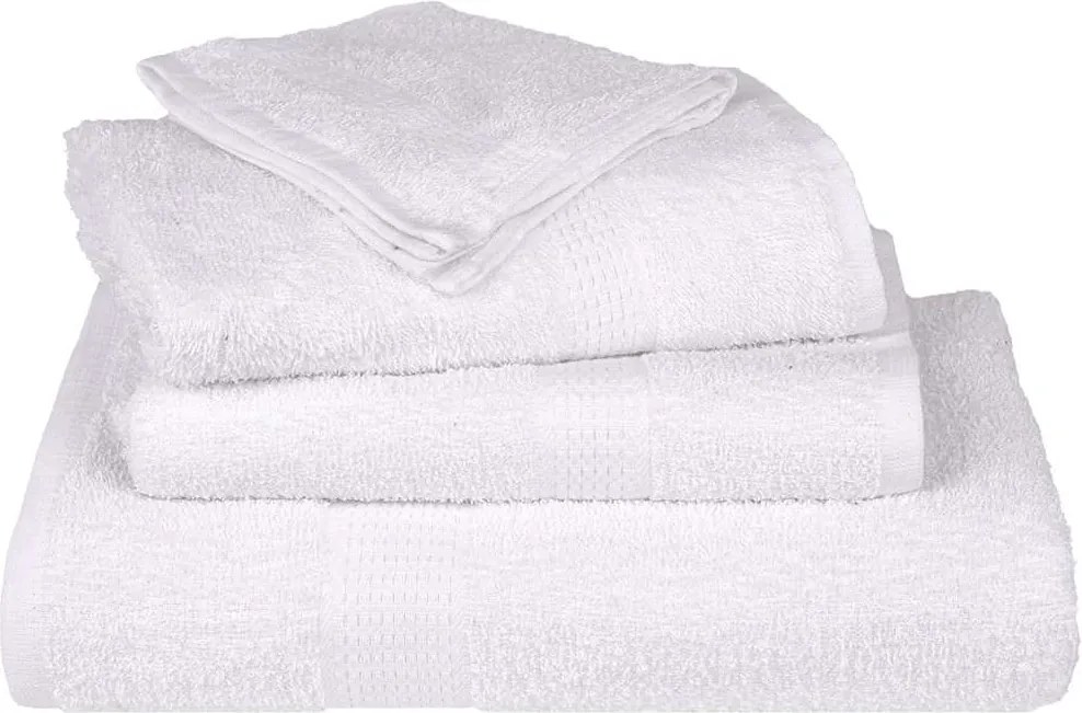 Ručníky FROGN 4 ks bílé 100x200 cm 360 g/m² 136666