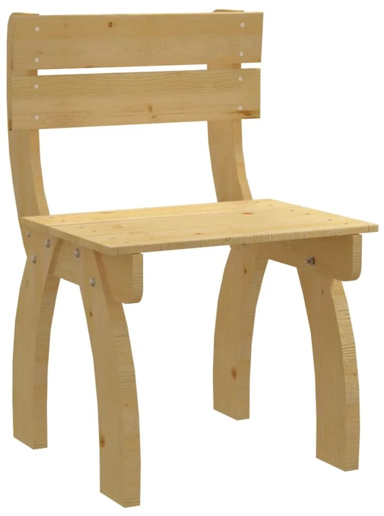 41961 vidaXL Zahradní židle impregnované borové dřevo