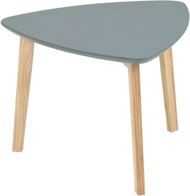Šedý odkládací stolek Actona Vitis, výška 36 cm