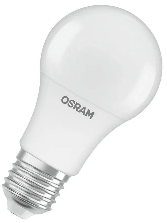 Matná LED klasická žárovka E27 9 W STAR, teplá bílá