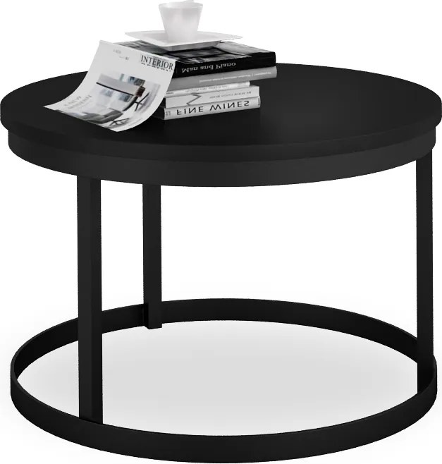 ADRK Furniture Konferenční stolek RINEN CT-RNN-B-B