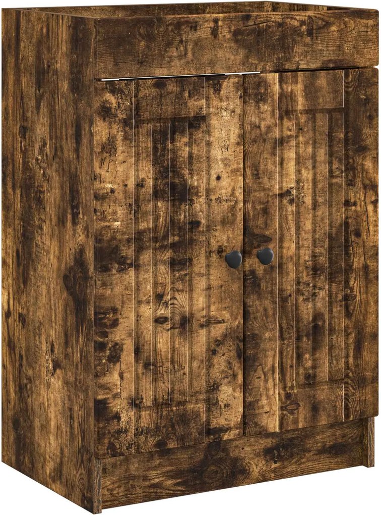 Sada koupelnového nábytku Kouřový dub 56 x 37,5 x 81 cm 3404189