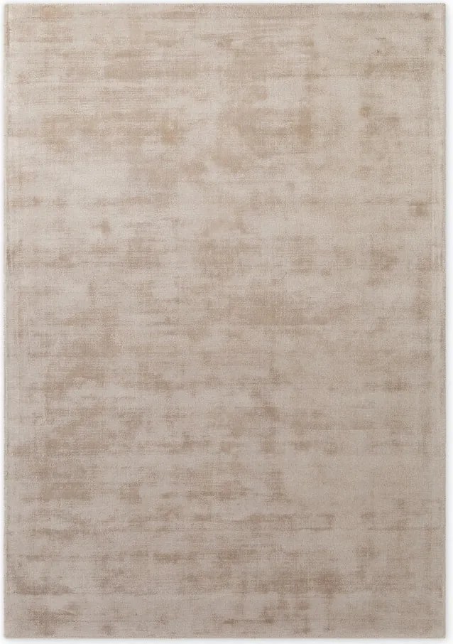 Béžový ručně tkaný koberec z viskózy 160x230 cm Noemi – Vikosa
