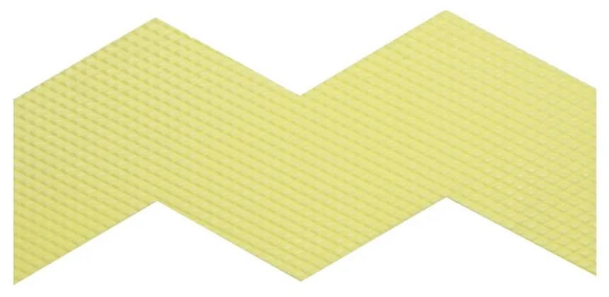 Vylen Ochrana stěn ZIG ZAG - 42,5 x 13,6 cm Khaki (lesní)