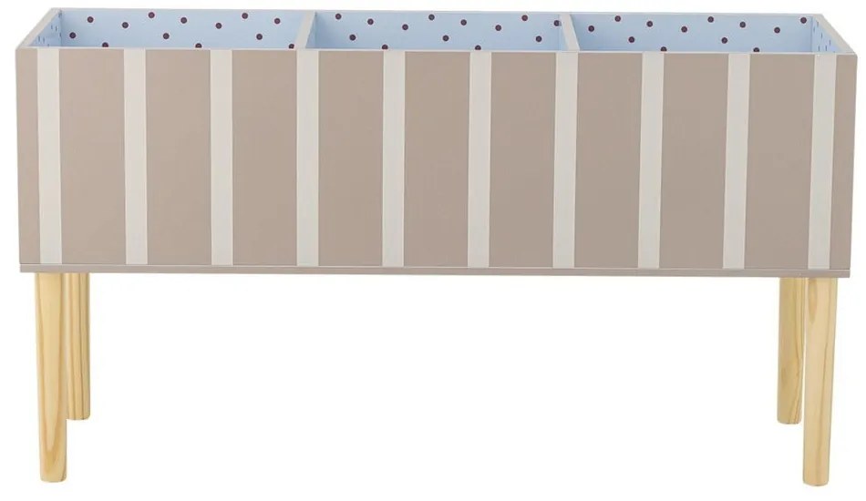 Béžová dětská knihovna 90x50x30 cm Salam – Bloomingville Mini Biano.cz