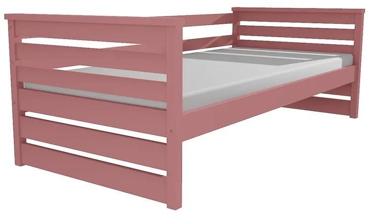Vomaks Dětská postel M 003 NEW* 70 x 160 cm netransparentní barva růžová