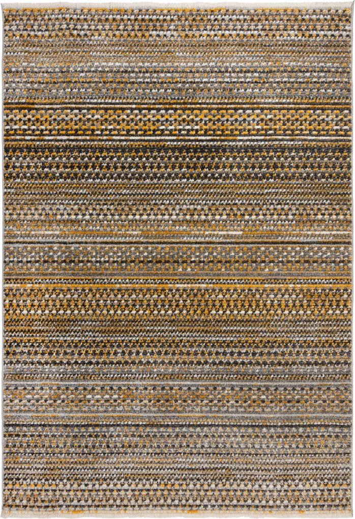 Flair Rugs, Kusový koberec Santiago Camino Yellow, 240x320, žlutá, ložnice