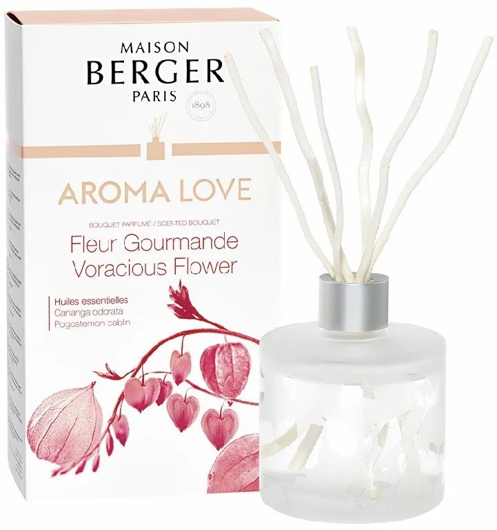 Maison Berger Paris Aroma Difuzér Aroma Love – Gurmánské květy, 180 ml 6226
