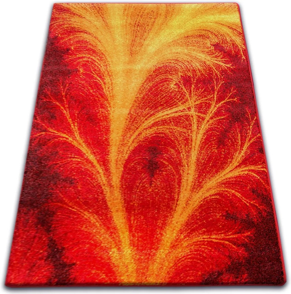 Kusový koberec PAINT Fire červený 120x170