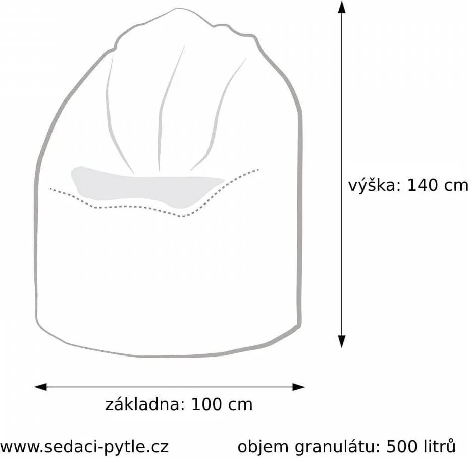 Primabag Giga sako polyester černá