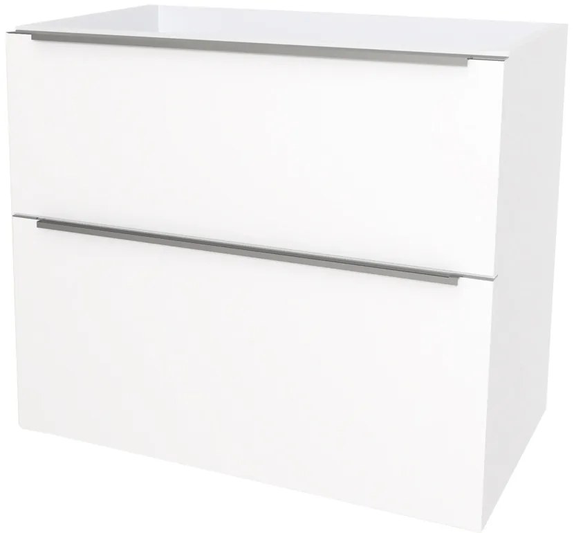 Mereo Mereo, Mailo, koupelnová skříňka 81 cm, chrom madlo, Multidecor, CN591SBIAA