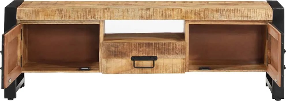 TV skříňka 120 x 30 x 40 cm masivní mangovníkové dřevo 338222