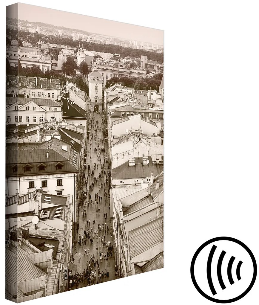 Obraz Krakov: ulice Floriańska (1 část) vertikální