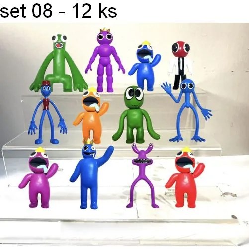 Roblox Rainbow Friends set 6, 8 nebo 12 figurek Set: set 08 - 12 ks
