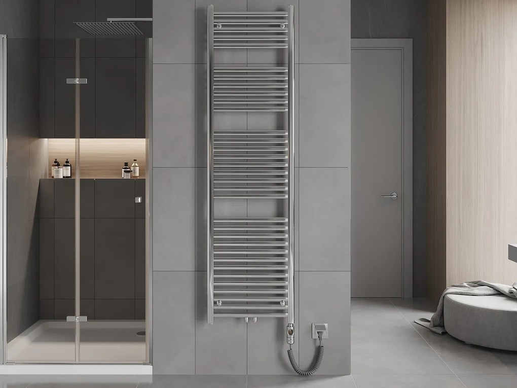 Mexen Hades, elektrické topné těleso 1800 x 500 mm, 900 W, chromová, W104-1800-500-2900-01