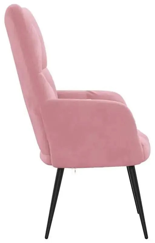 Křeslo ušák NoBi SKANDIS, relaxační, růžová